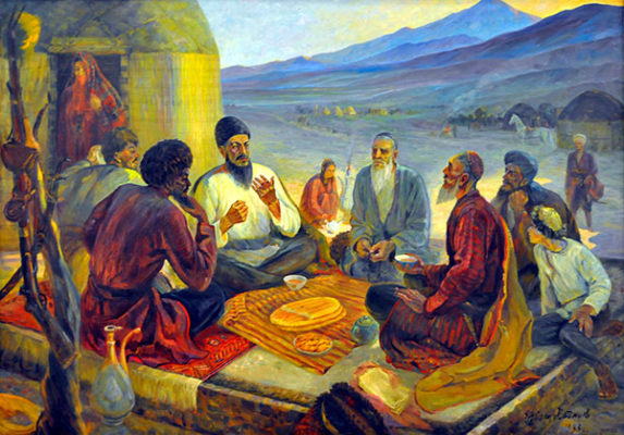 Andalib g'azallari va muxammaslar to'plami.